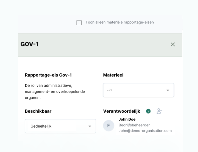Ecocharting | CSRD Software platform